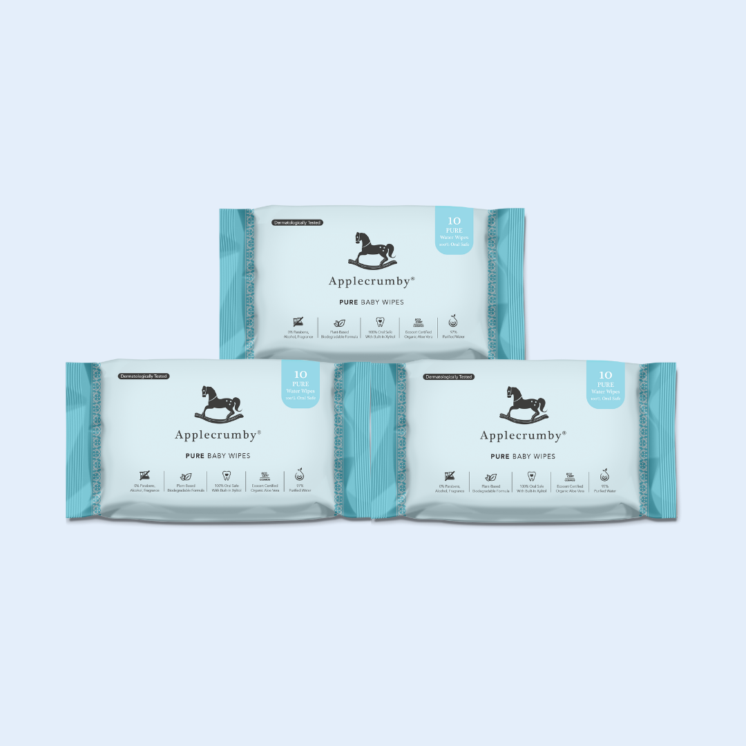 Pure Water Wipes Bundle – Applecrumby®