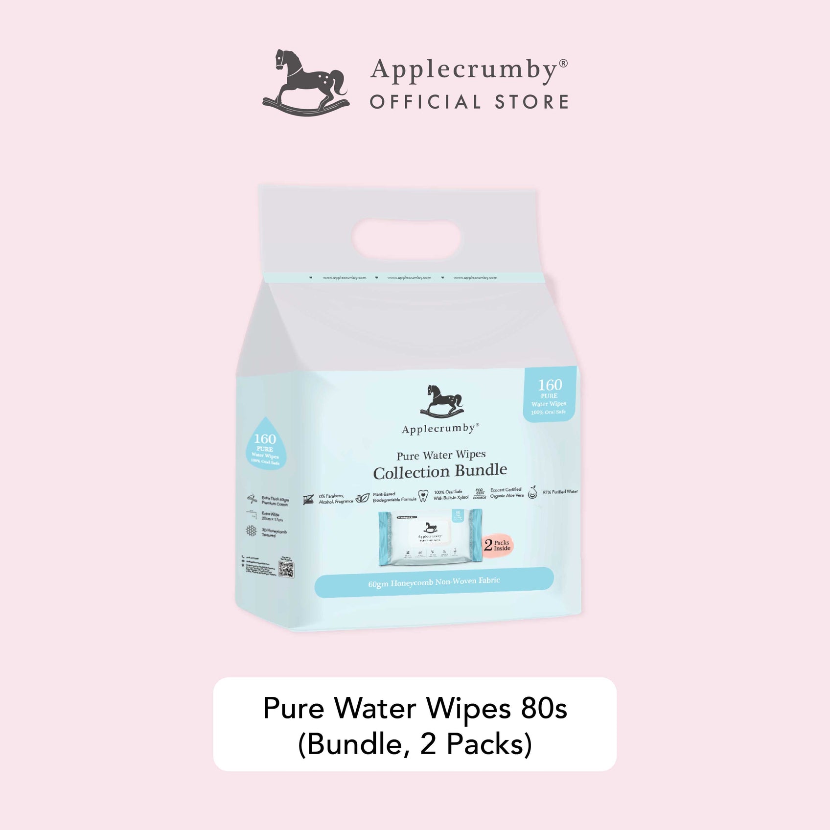 Pure Water Wipes Bundle – Applecrumby®